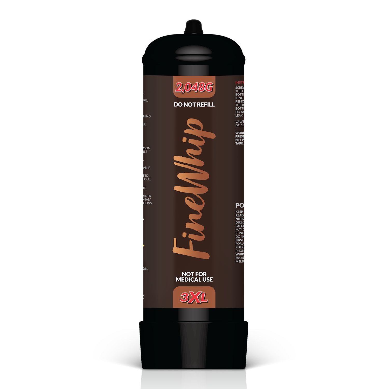 FineWhip 3.3L 3XL 2,048G Cylinder - Mr Cream